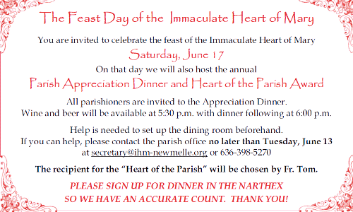 The Feast Day of the Immaculate Heart of Mary > Immaculate Heart of ...